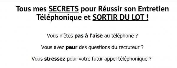 Réussir son Entretien D'Embauche Téléphonique ! - Boutique-Virtuel.com