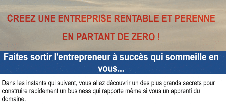 Créez une entreprise rentable - Boutique-Virtuel.com
